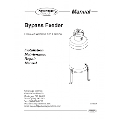 Advantage Controls BF-02-D-X 2 Gallon Feeder | Water Treatment Resource